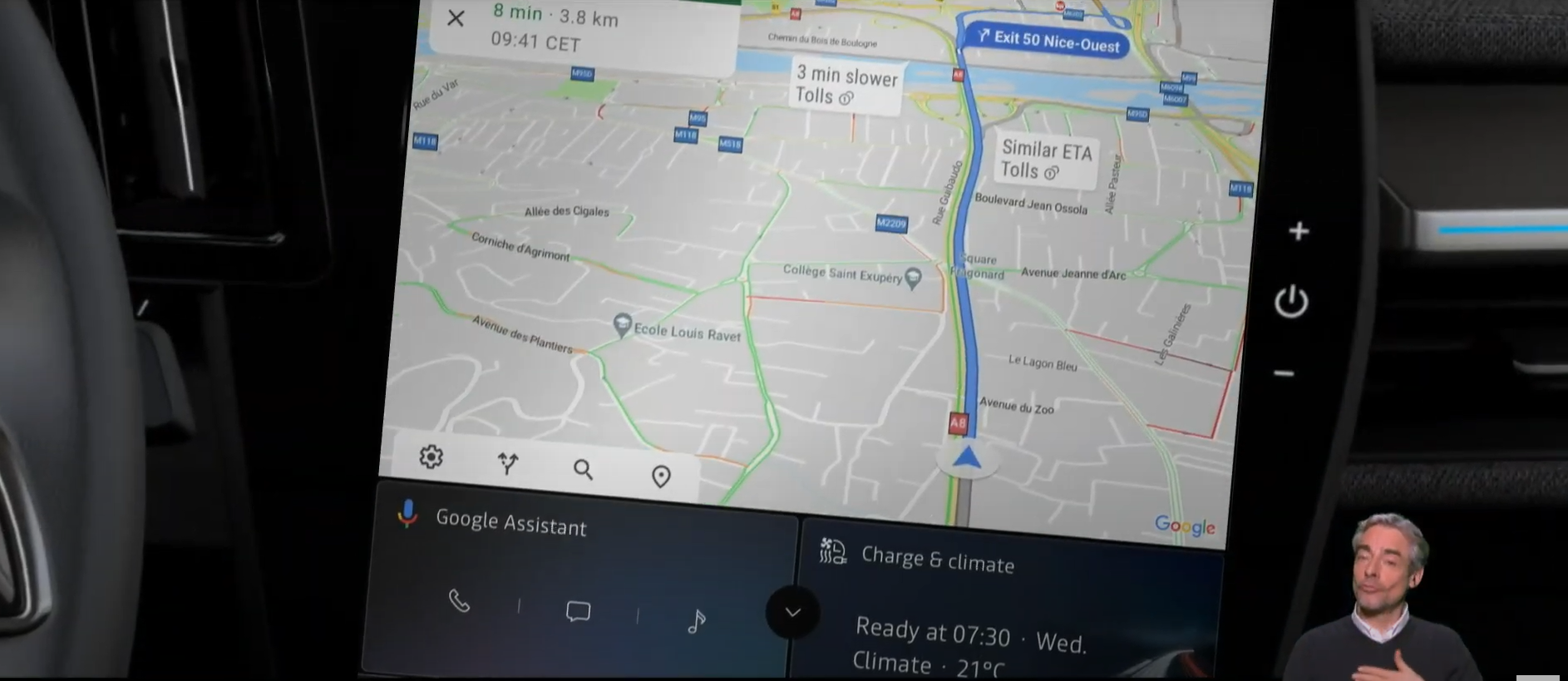 My Link: the first pictures of the Google system. – GPS R-Link